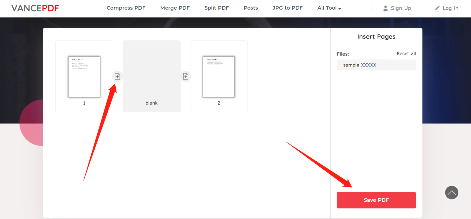 How to Insert Blank Page in PDF - VanceReview How to Insert Blank Page in PDF - VanceReview